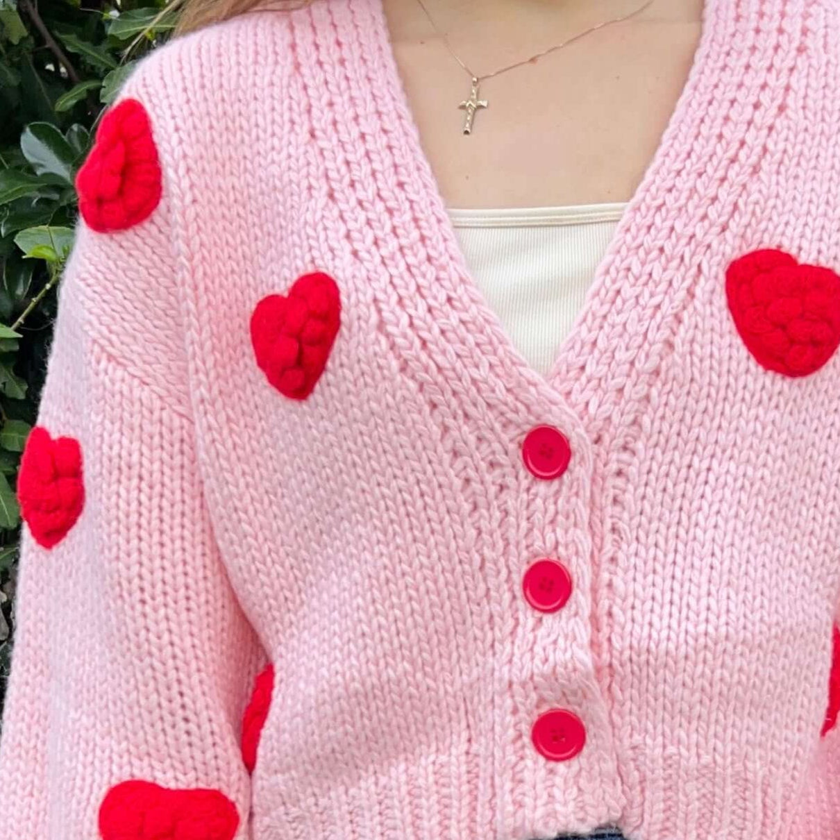 Lover Cardigan | Heart Sweater | Alyssum and Co. Boutique